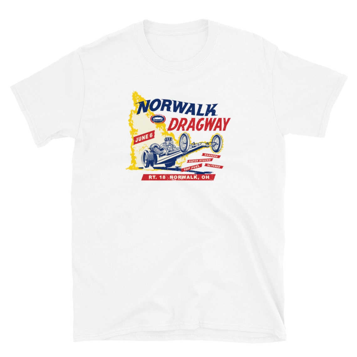 Vintage Drag Racing T-shirt, Dragsters, Top Fuel, Gassers, Funny Cars ...