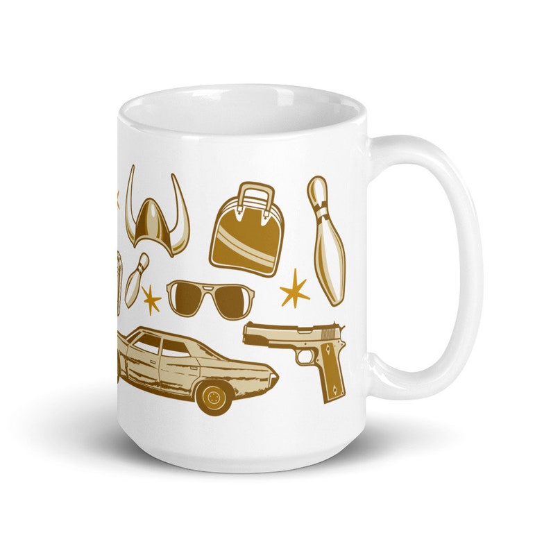 The Big Lebowski Mug, the Dude Coffee Mug, Big Lebowski, Jeff Bridges ...