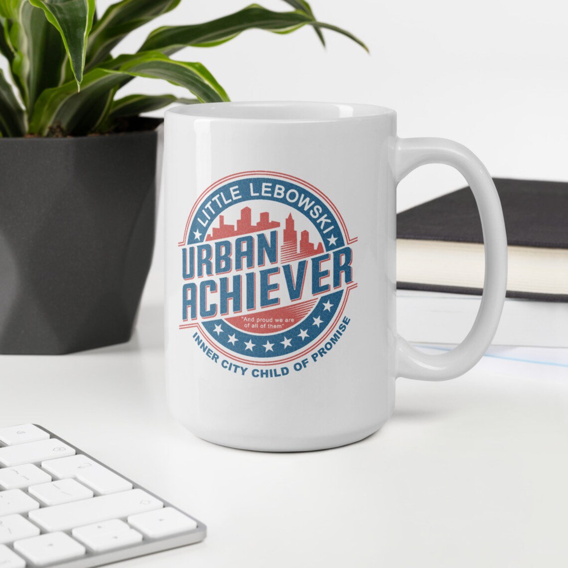 The Big Lebowski Little Lebowski Urban Achiever Mug Jeff - Etsy