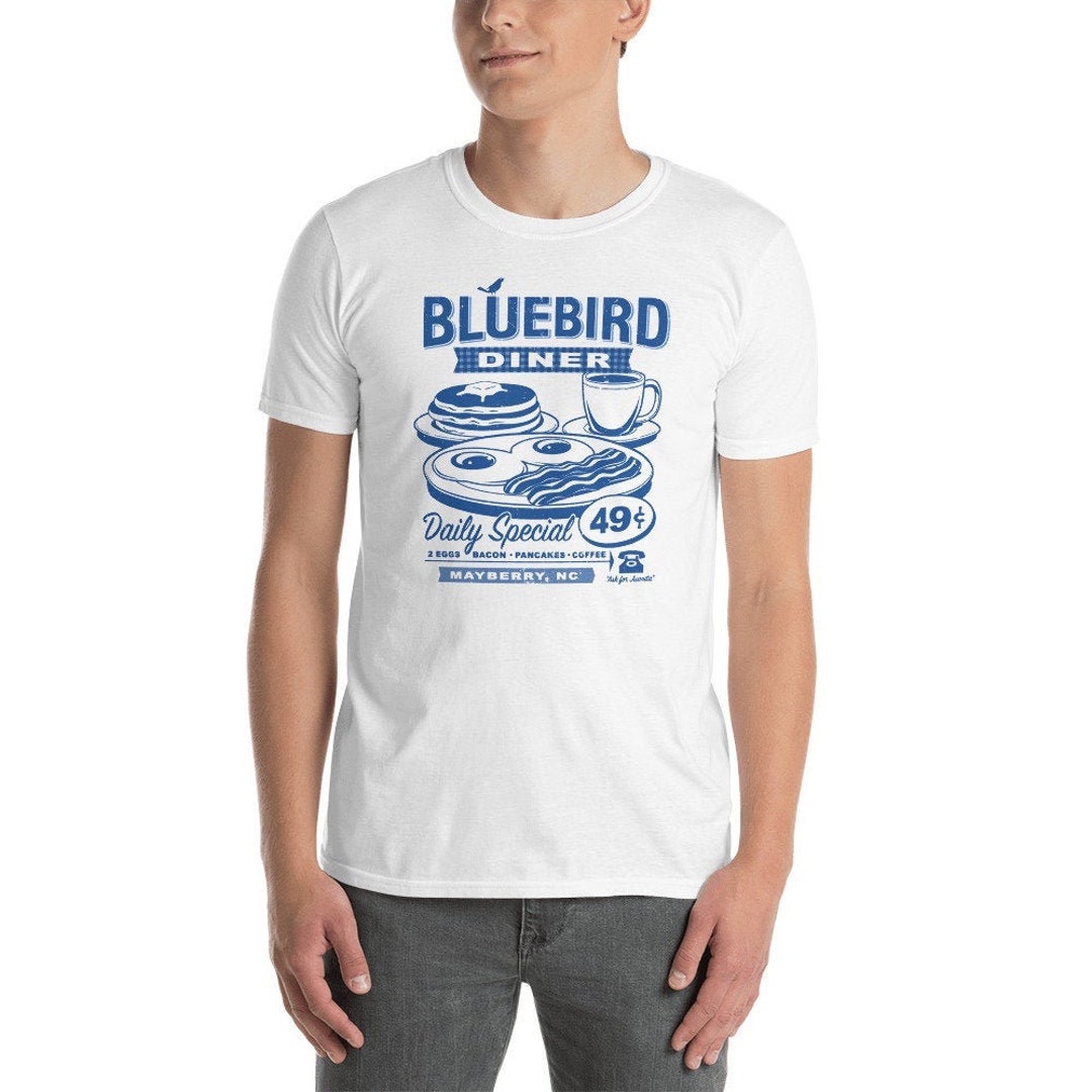Andy Griffith Show T-shirt, Bluebird Diner T-shirt, Barney Fife ...