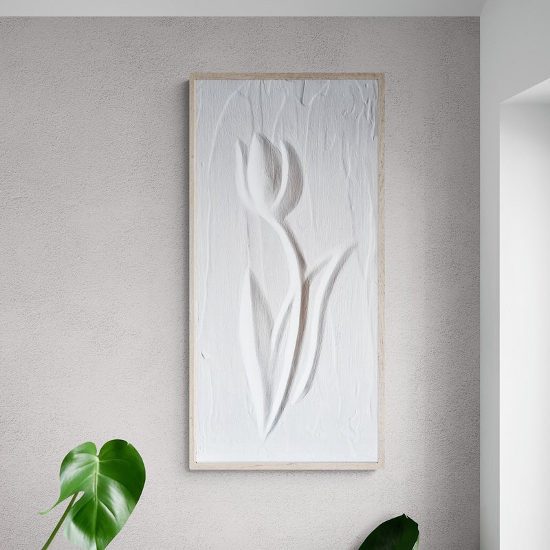 Botanical Bas Relief - Etsy