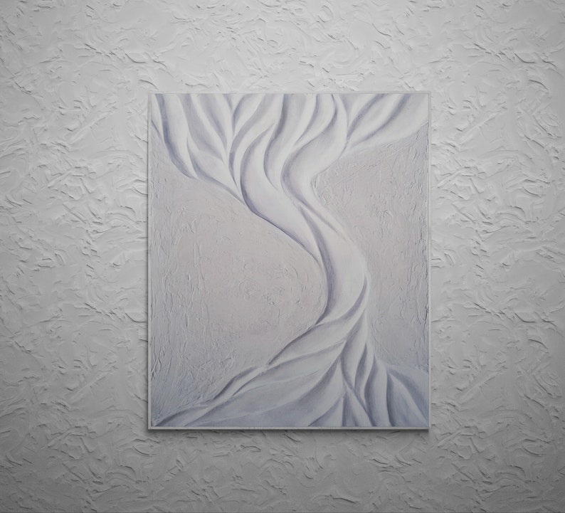 Eternal Flow by Noga Falk. Minimalist Style Tree Sculpture Wall Art ...