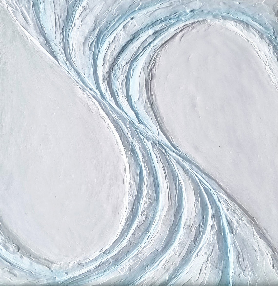 Abstract Ocean Wave Plaster Wall Sculpture 3D Beach Wall Art - Etsy