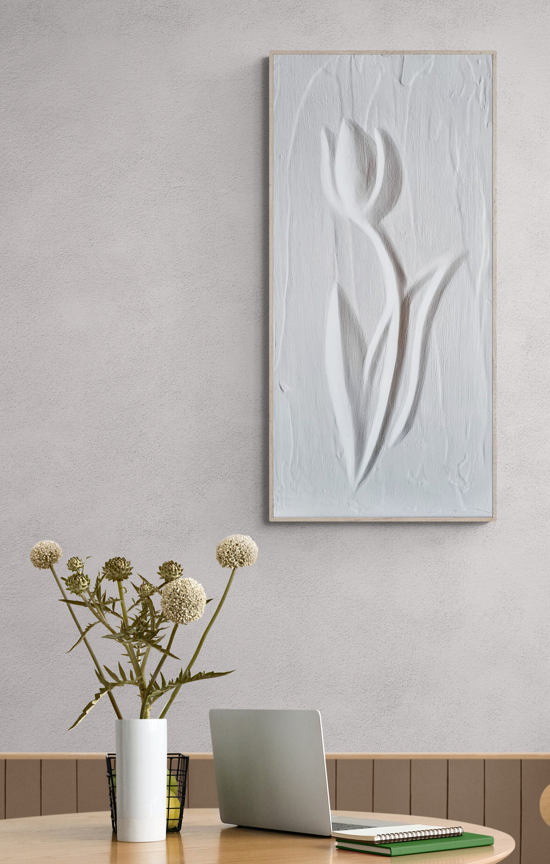 White Plaster Wall Art Large Wall Art Bas Relief Wall Art - Etsy
