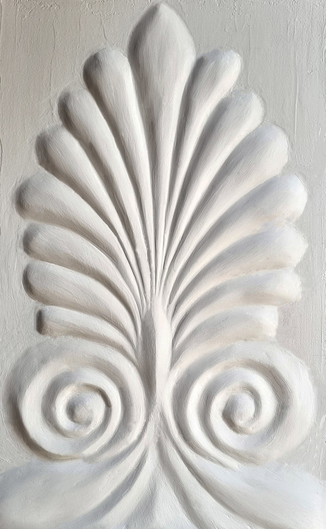 Greek Antefix Plaster Wall Art, 3D Wall Art for Your Greek Decor ...