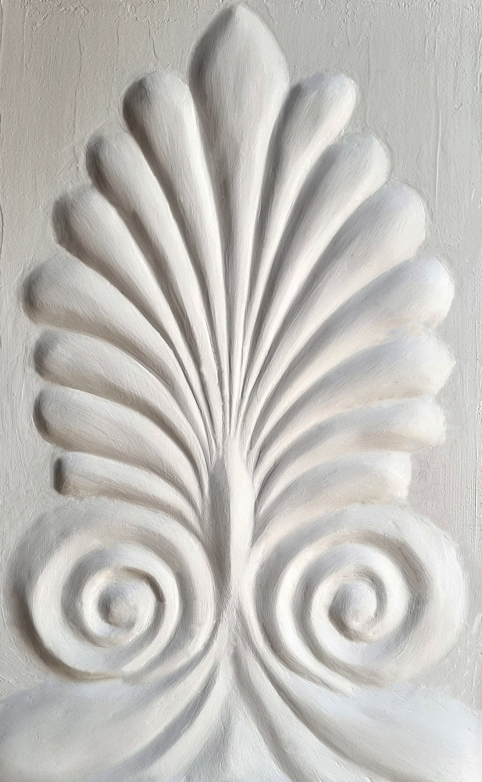 Greek Antefix Plaster Wall Art, 3D Wall Art for Your Greek Decor ...