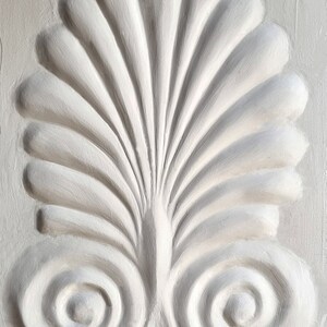 Greek Antefix Plaster Wall Art, 3D Wall Art for Your Greek Decor ...
