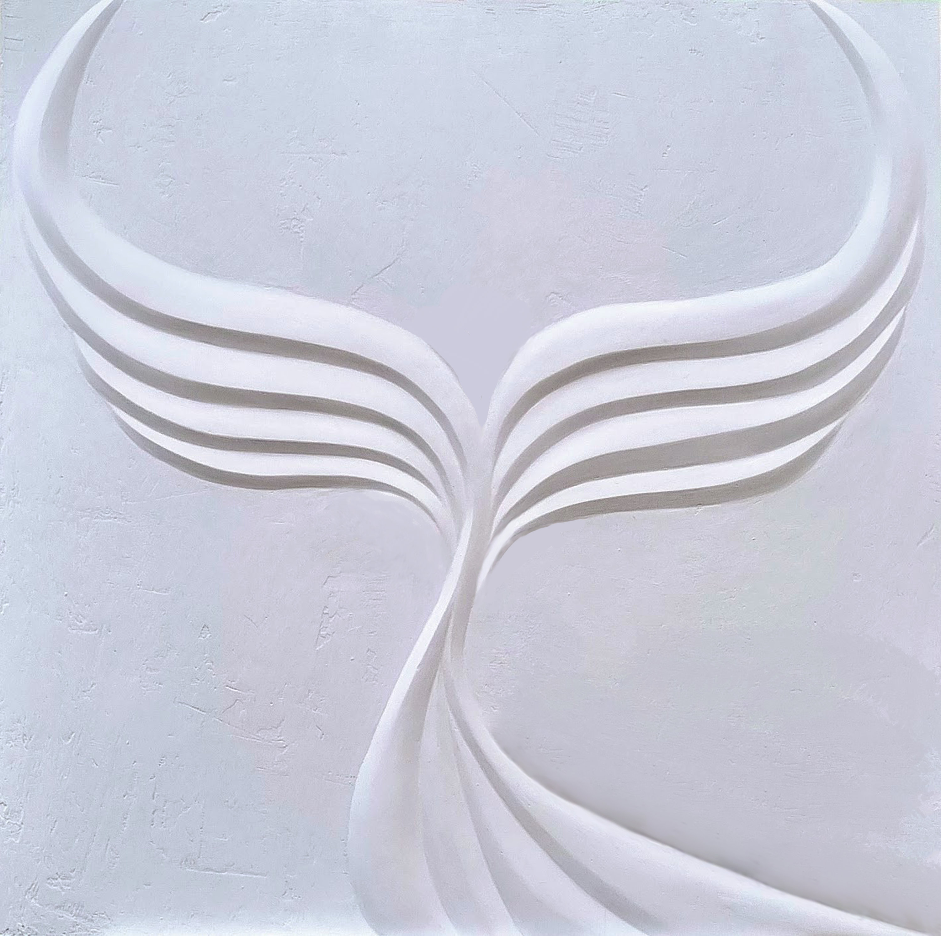 Whale Tail Plaster Art: Large Bas Relief Sculpture, Beach Decor - Etsy