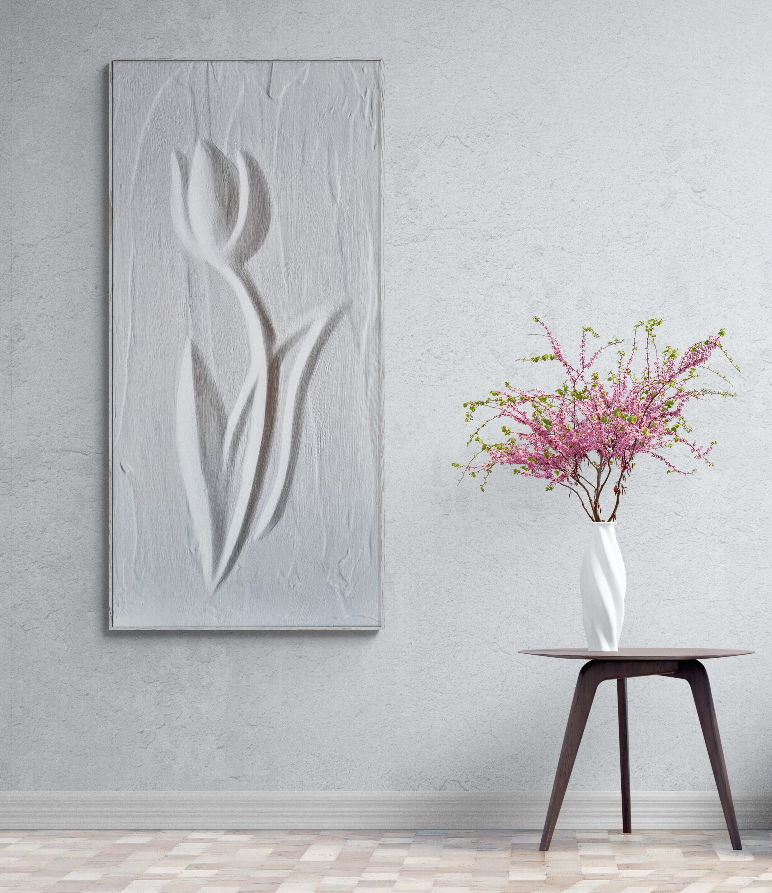 White Plaster Wall Art Large Wall Art Bas Relief Wall Art - Etsy