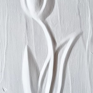 White Plaster Wall Art | Large Wall Art | Bas Relief Wall Art for ...