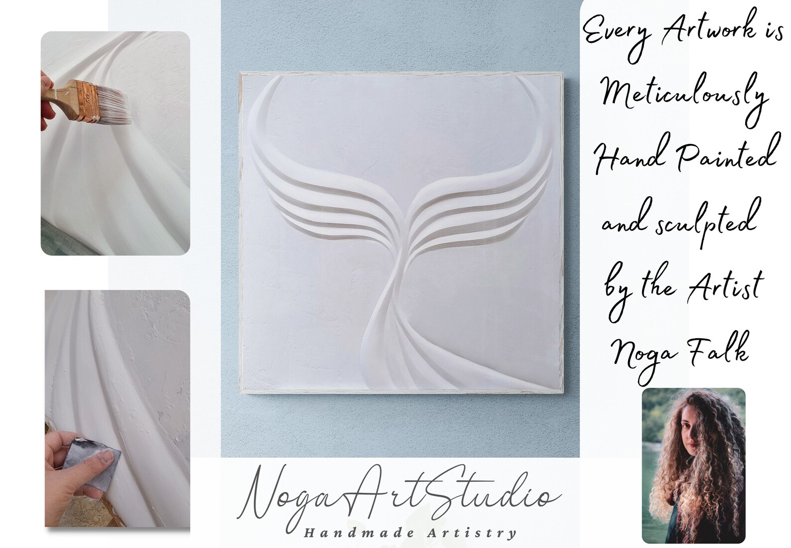 Whale Tail Plaster Art: Large Bas Relief Sculpture, Beach Decor - Etsy