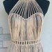 Macrame Dress - Etsy