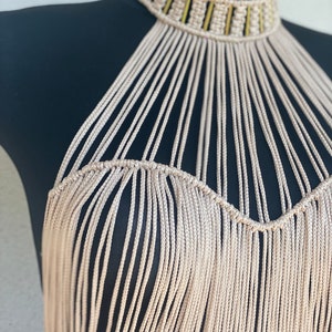 Macrame Dress - Etsy