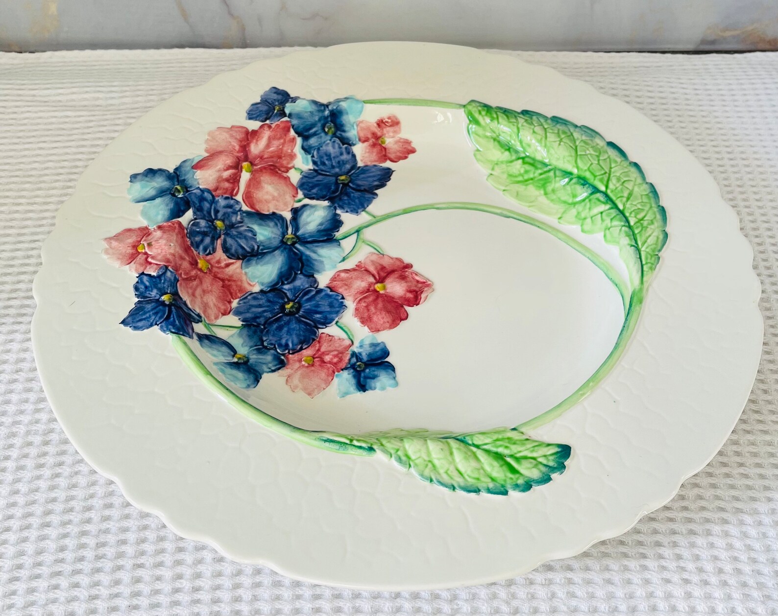 Vintage Carlton Ware Hydrangea Australian Platter Dish Plate Bowl ...