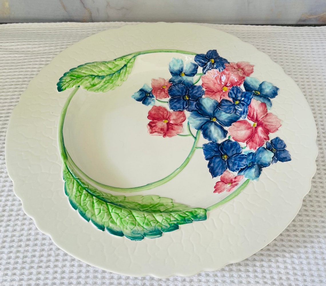 Vintage Carlton Ware Hydrangea Australian Platter Dish Plate Bowl ...