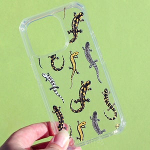 Clear Salamanders Phone Case for Iphone® & Samsung Galaxy® Cute ...