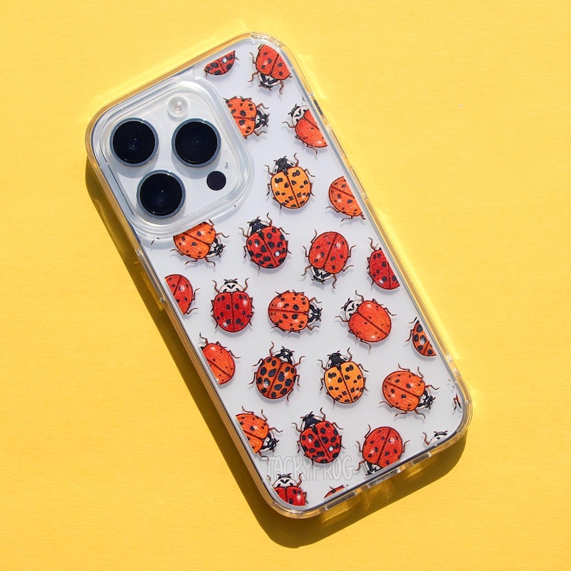 Clear Ladybug Case - Etsy