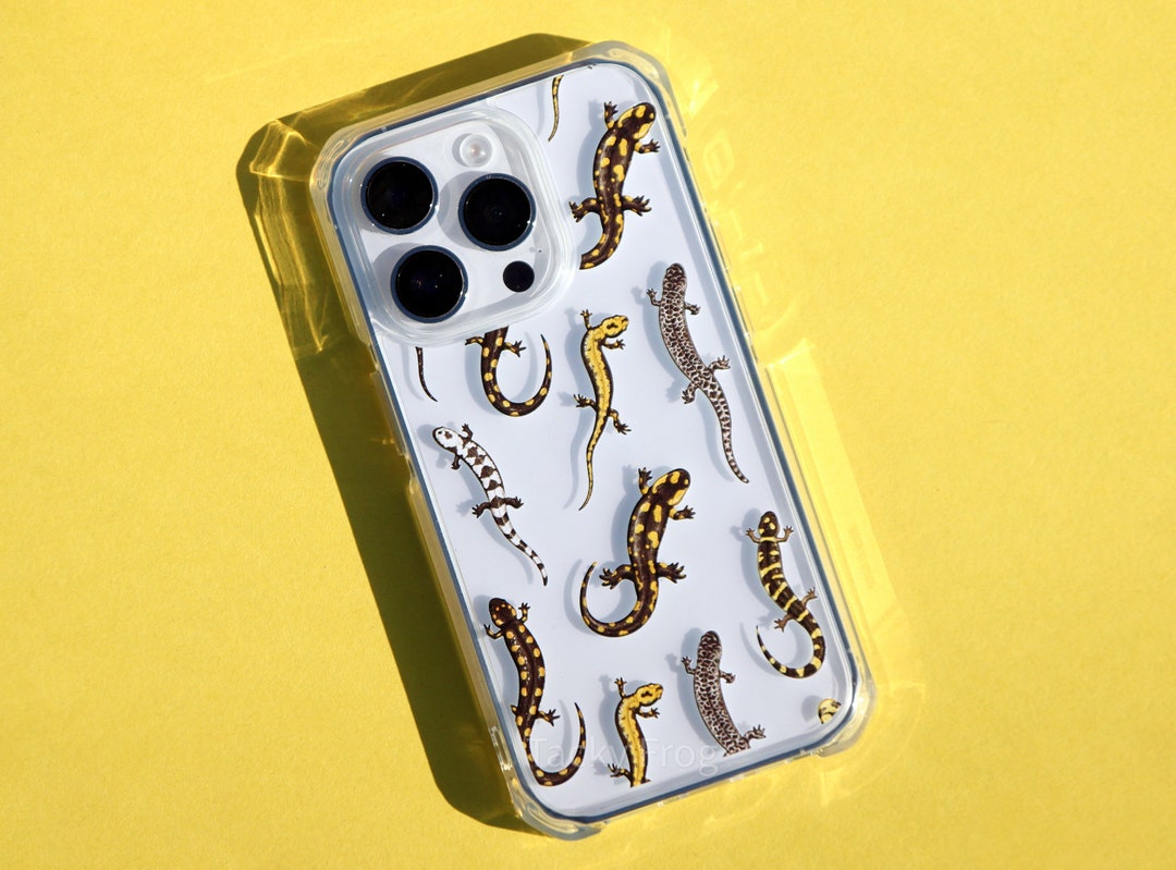 Clear Salamanders Phone Case for Iphone® & Samsung Galaxy® Cute ...