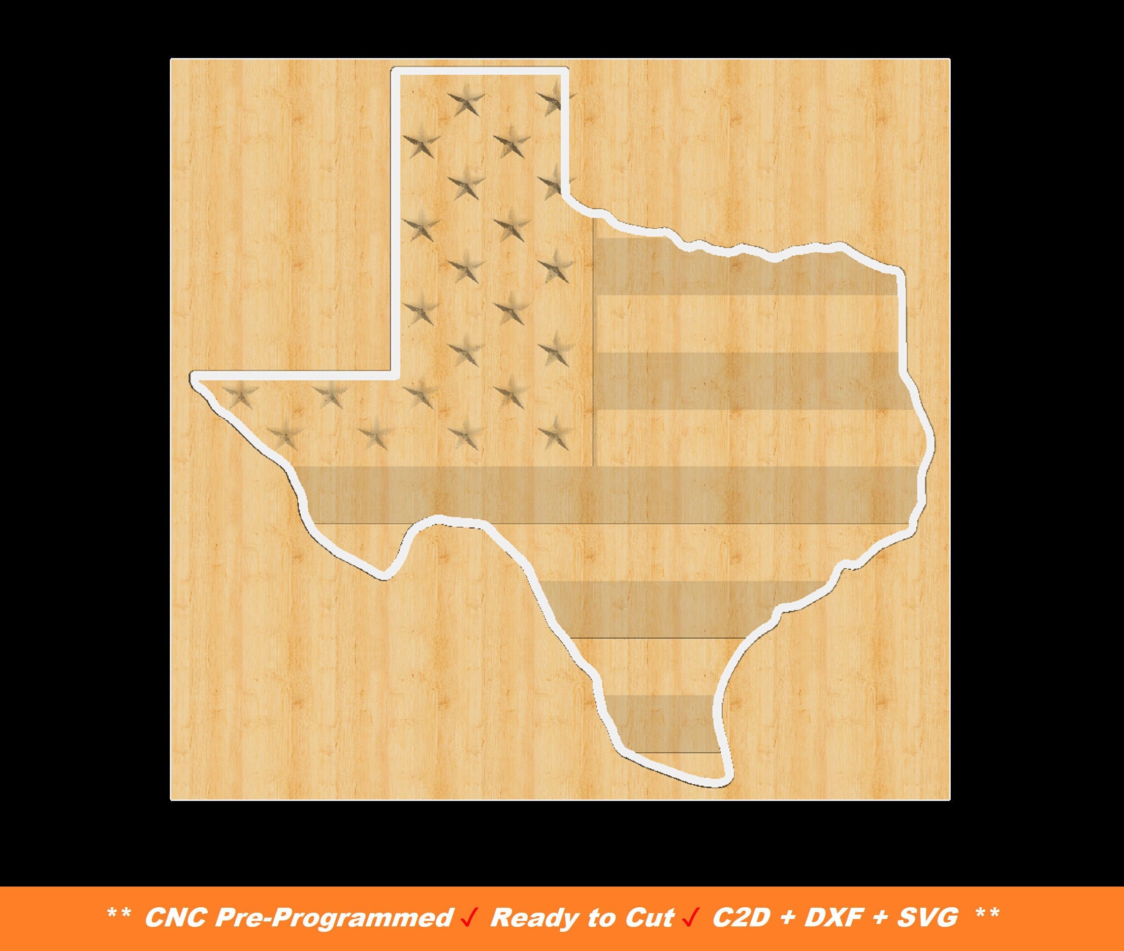 Texas Sign, Texas Outline SVG, US Flag, C2D File, Svg File, Dxf File ...