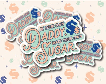 Sugar Daddy Sticker - Etsy