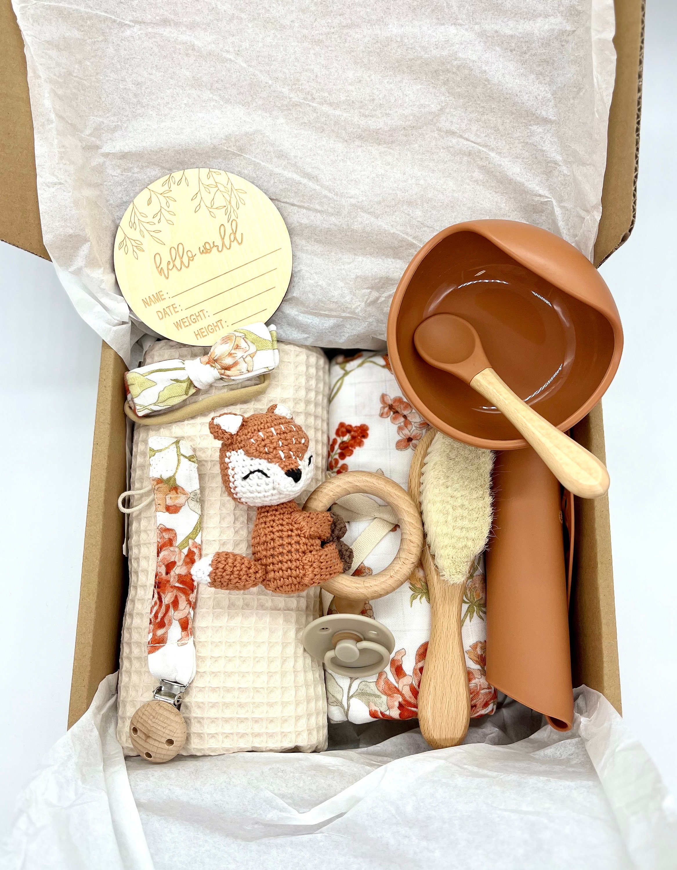 Newborn Gift Set Baby Gift Box Baby Shower Present Gift Box for Baby ...