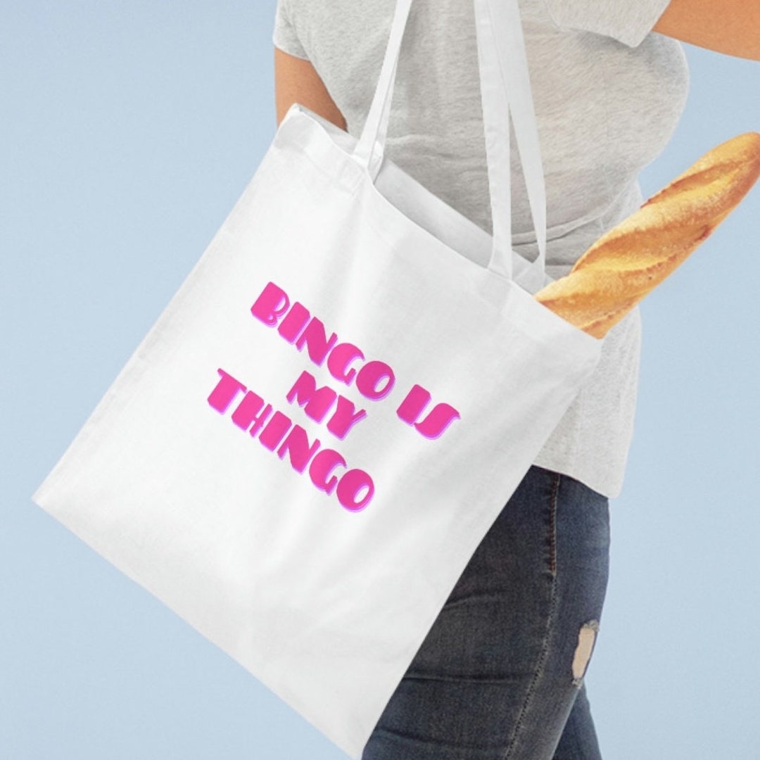 Bingo Bag, Bingo Tote, Bingo Daubers, Bingo Caller, Bingo Lady, Simple ...