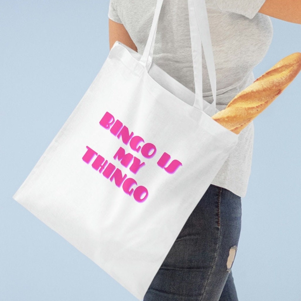Bingo Bag, Bingo Tote, Bingo Daubers, Bingo Caller, Bingo Lady, Simple ...