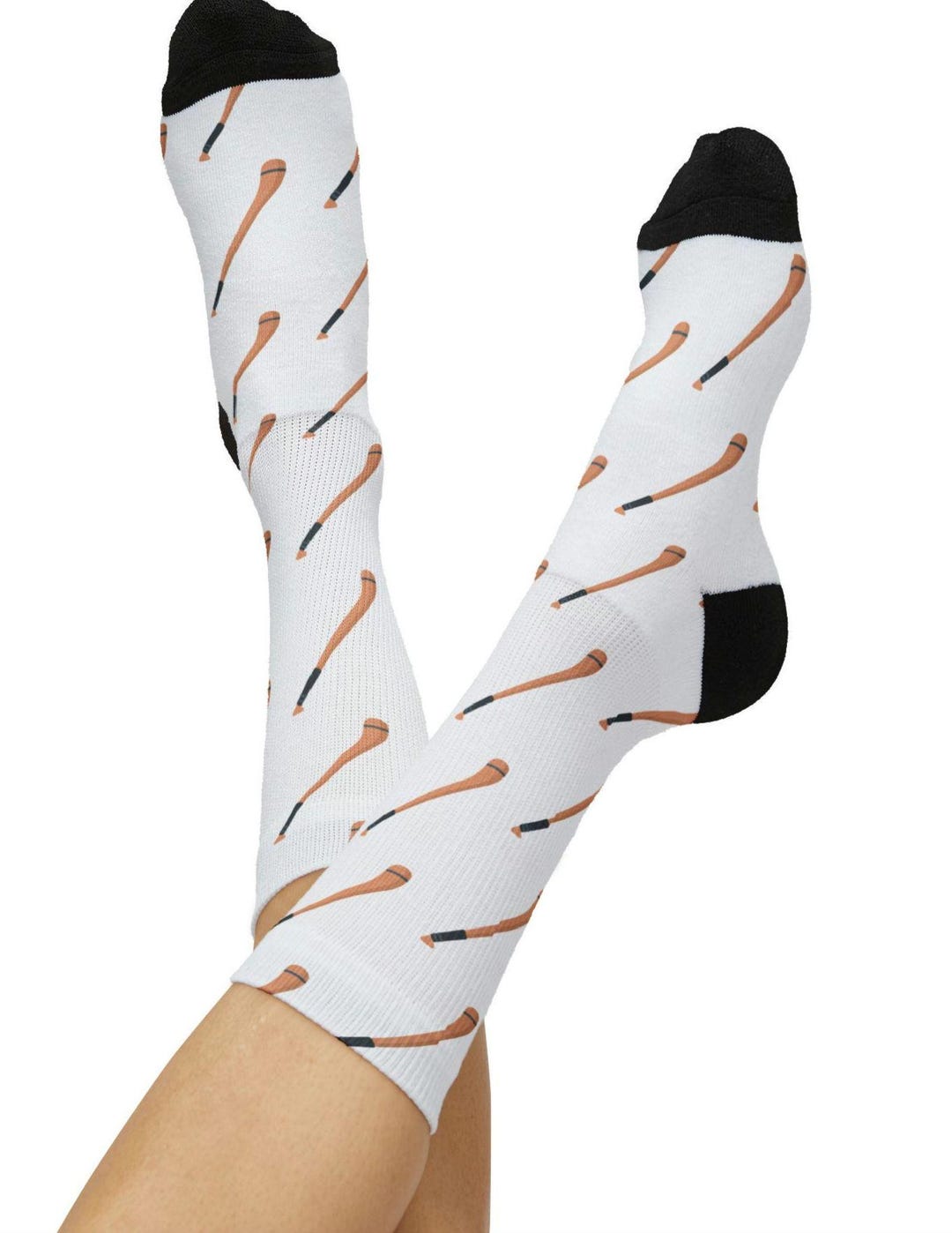 Ash Contoured Hurling Stick Sock Sublimation Socks, Hurling Equipment ...