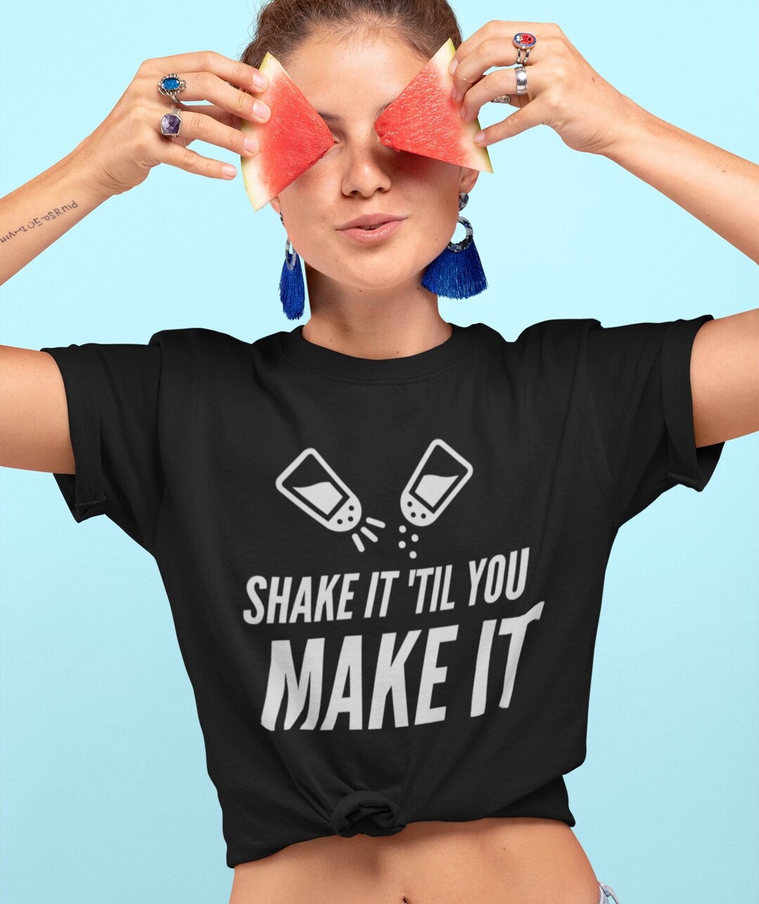 Shake It Til You Make It Shaker Shirt Salt Shaker Pepper - Etsy