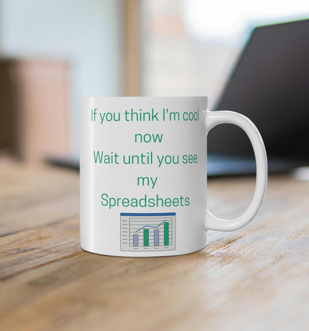 Spreadsheet Computer Humor, Office Employee Mug, Funny Computer Cup ...