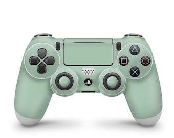 PS4 Playstation 4 Controller Skin Wrap Premium Vinyl Sage Green Skin Sticker Cover