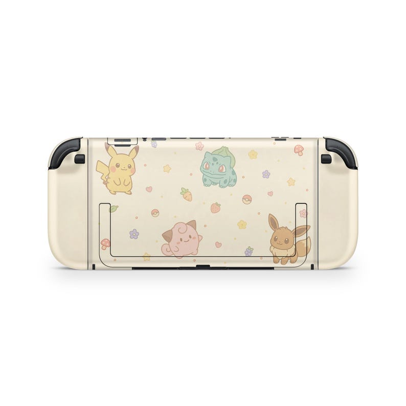 Nintendo Switch 2 Model Skin Wrap Premium Vinyl Cream Pastel Kawaii ...