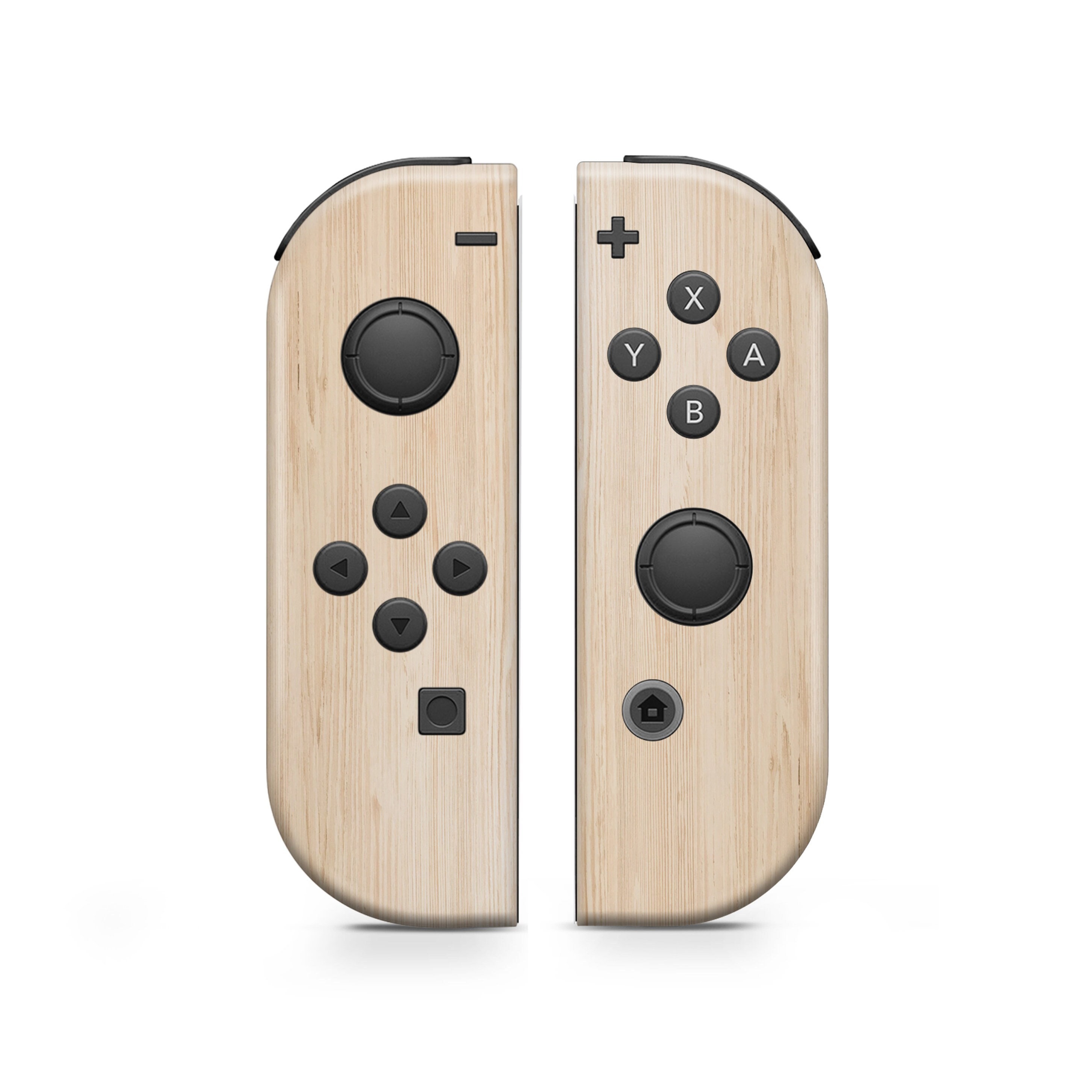 Joy Con Skin for Nintendo Switch Wood Light Beige Joycons Skin Wrap ...