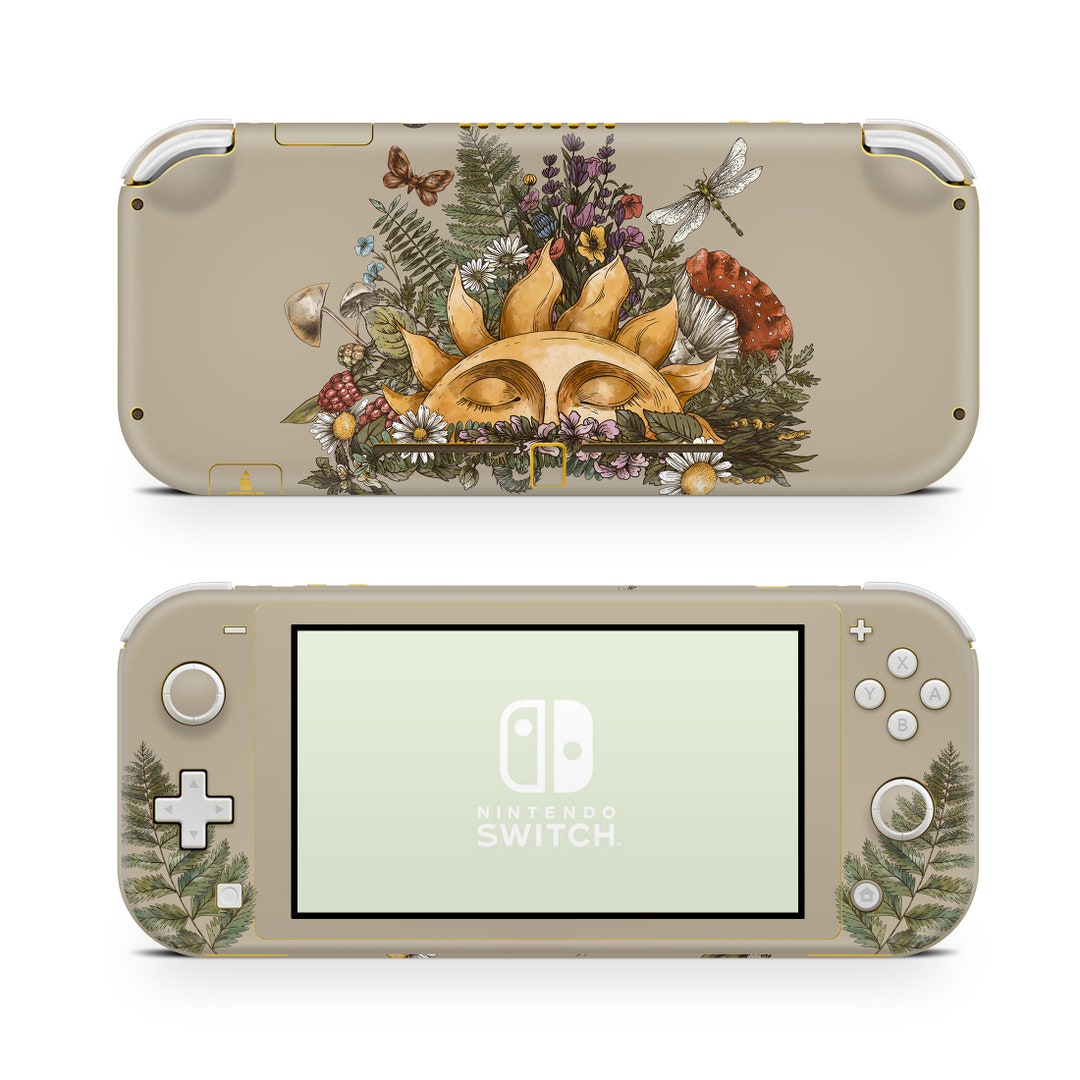 Nintendo Switch Lite Skin Wrap Premium Vinyl Woodland Botanical Sun ...