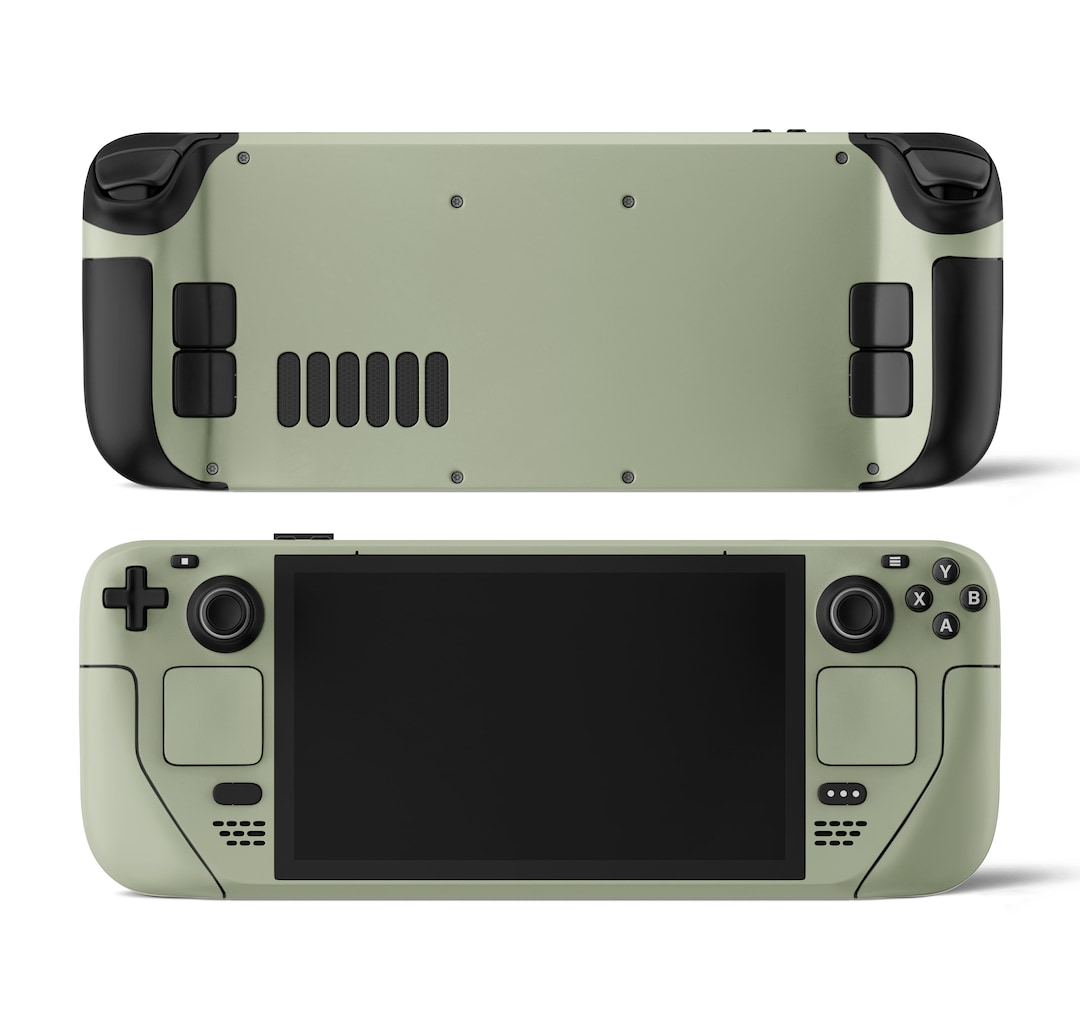 Steam Deck Valve Skin Wrap Premium 3M Sticker Vinyl Sage Green Pastel ...