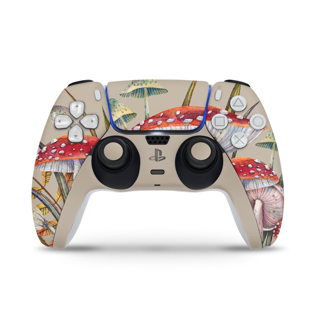 PS5 Playstation 5 Controller Skin Wrap Premium Vinyl Mushroom Woodland ...