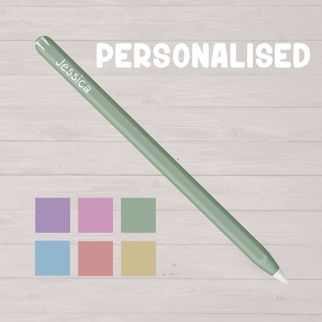 Personalised Apple Pencil Skin Wrap Style Premium Vinyl Sticker ...