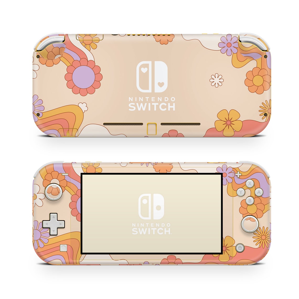Nintendo Switch Lite Skin Wrap Premium Vinyl Hippy Groovy Boho - Etsy