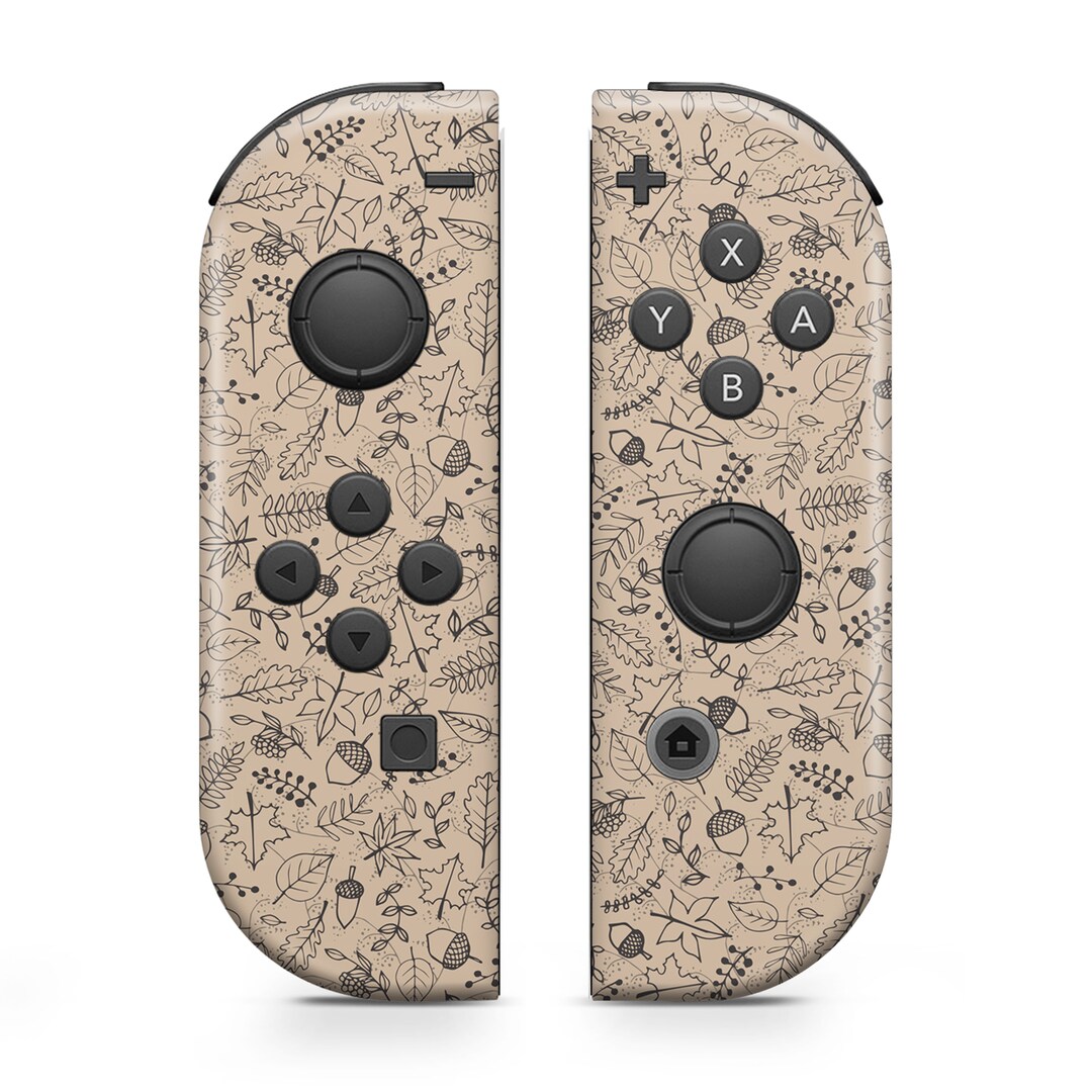 Joy Con Skin for Nintendo Switch Brown Beige Woodland Joycons Skin Wrap ...