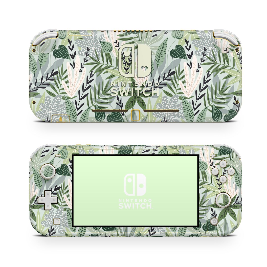 Nintendo Switch Lite Skin Wrap Premium Vinyl Cover Tropical Plant ...