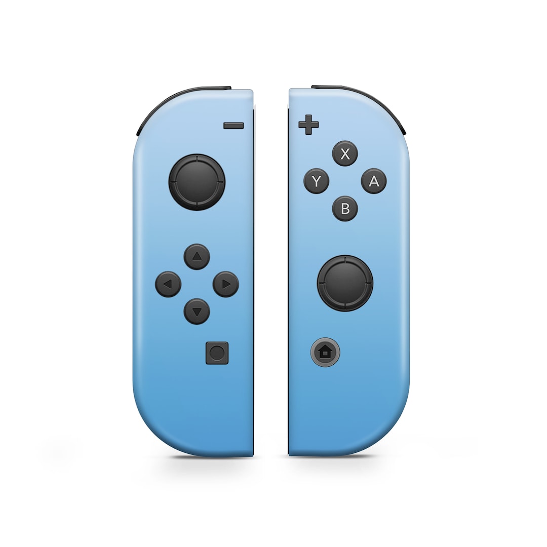 Joy Con Skin for Nintendo Switch Ombre Blue Pastels Neutral Joycons ...