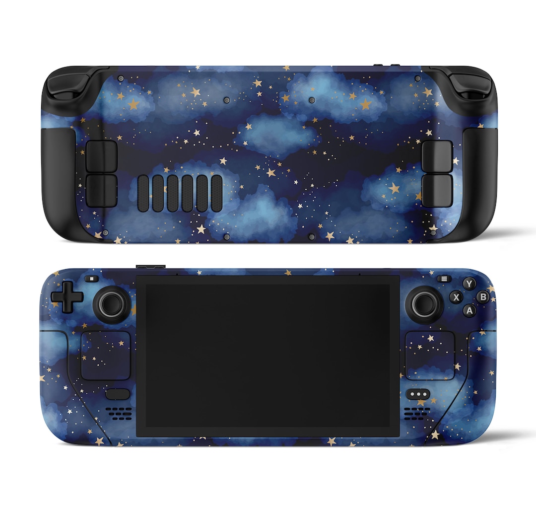 Steam Deck Valve Skin Wrap Premium 3M Sticker Vinyl Blue Starry Night ...