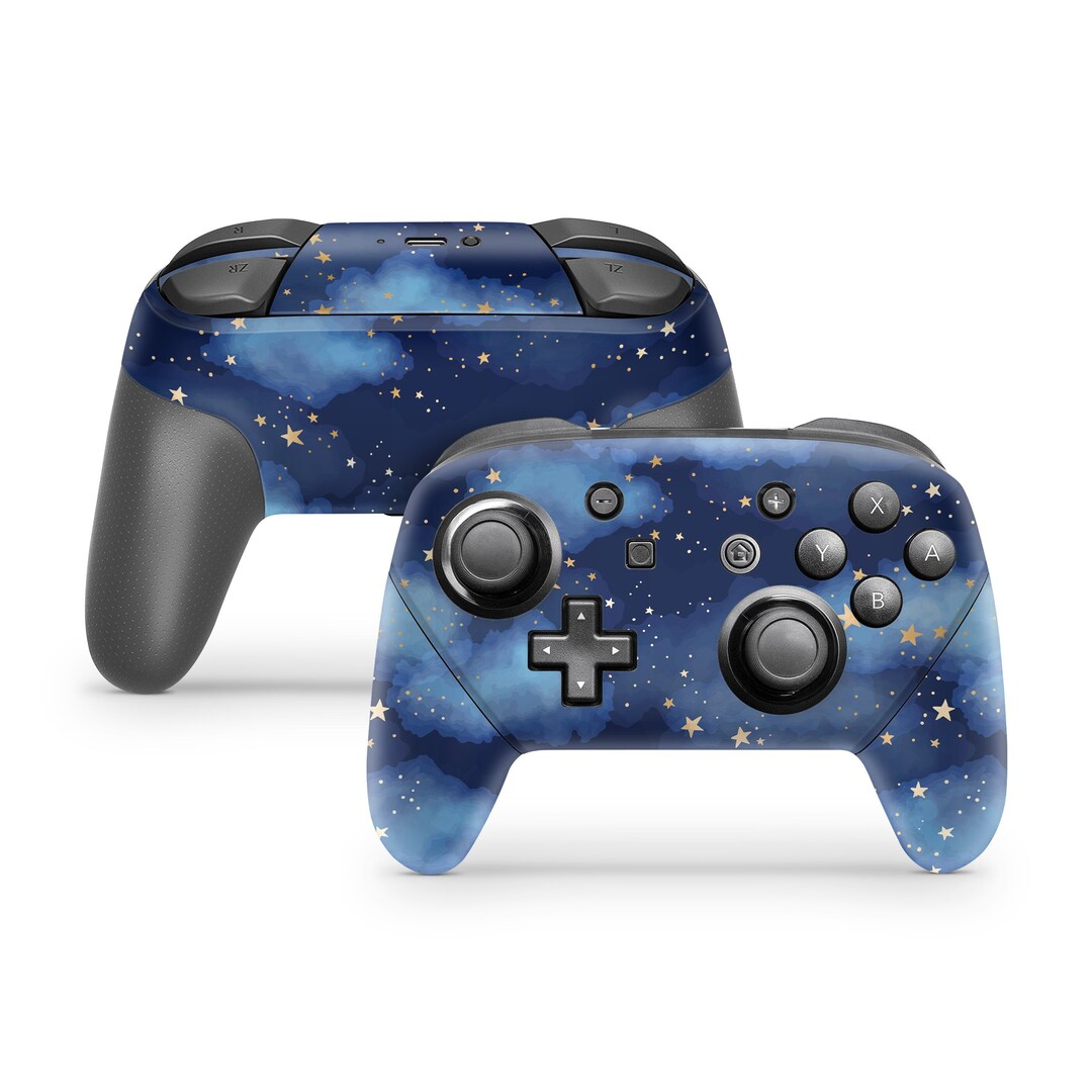Nintendo Switch Pro Controller Skin Wrap Premium Vinyl Cover Starry ...