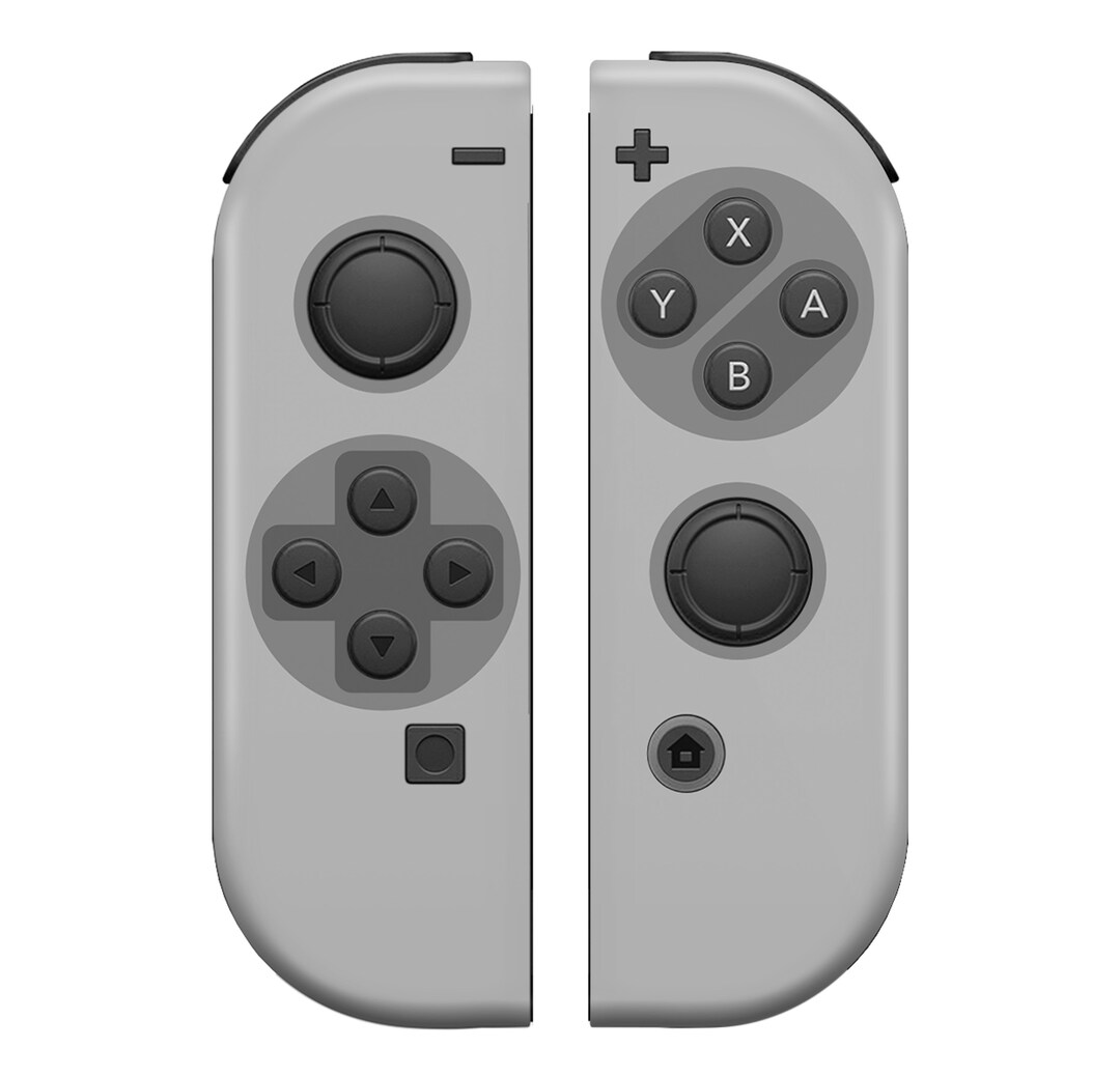 Joy Con Skin for Nintendo Switch OLED Original Model Grey - Etsy