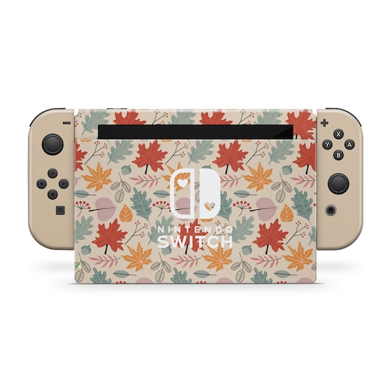 Nintendo Switch Skin Wrap Premium Vinyl Woodland Beige Neutral | Etsy