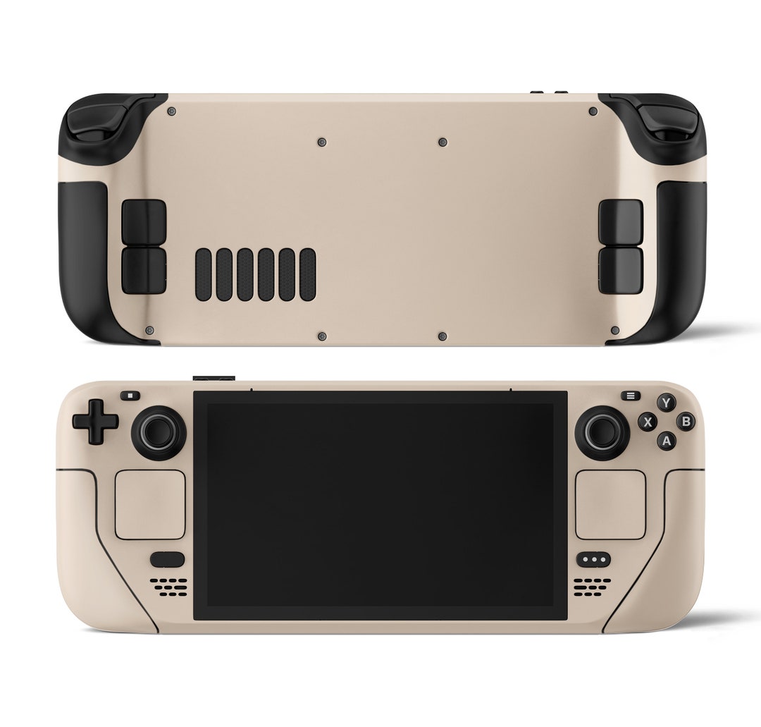 Steam Deck Valve Skin Wrap Premium 3M Decal Sticker Vinyl Plain Beige ...
