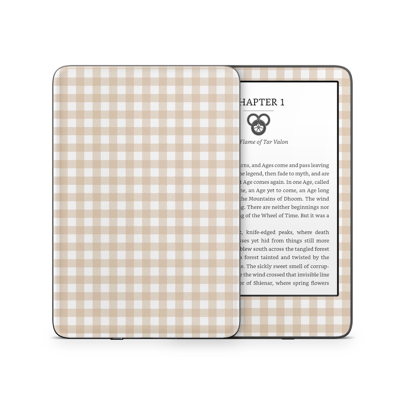 Kindle Oasis Skin Gingham - Etsy UK