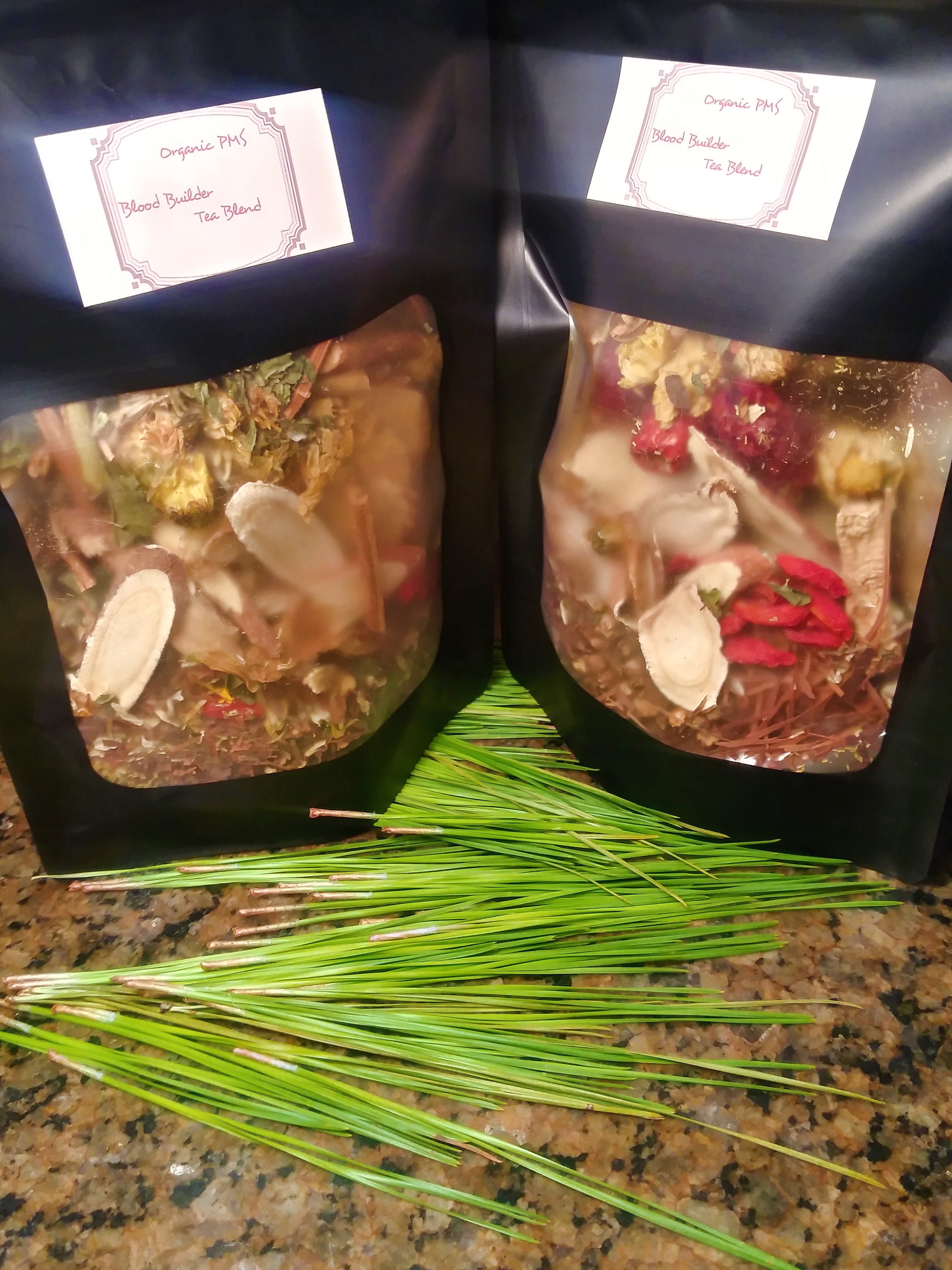 13 Herb Womb/soul Tie-cleanse-pms-blood Builder - Etsy Denmark