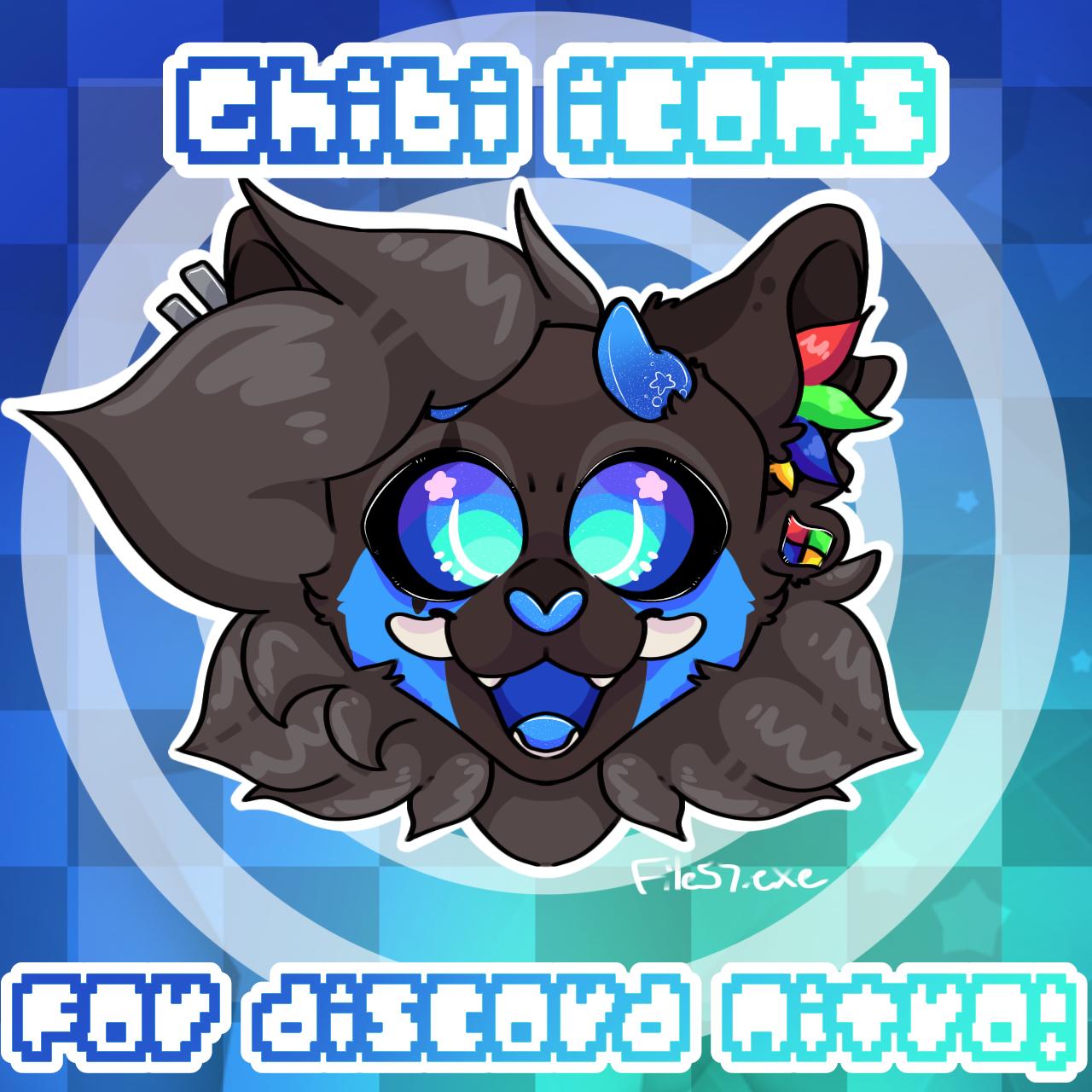 Chibi Icons for Discord Nitro3 - Etsy