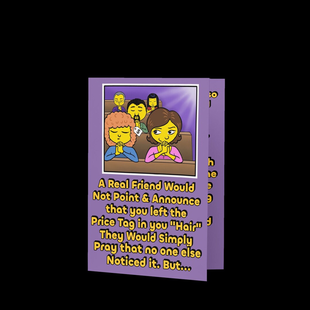 Funny Greeting Card for Your Priceless Friends - Etsy